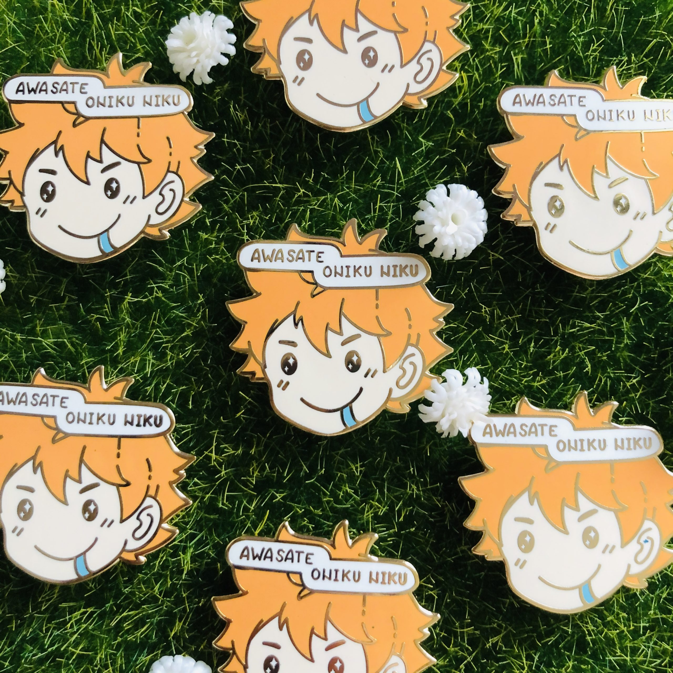 HAIKYUU! Oniku Niku enamel pin - Cosplay.ph