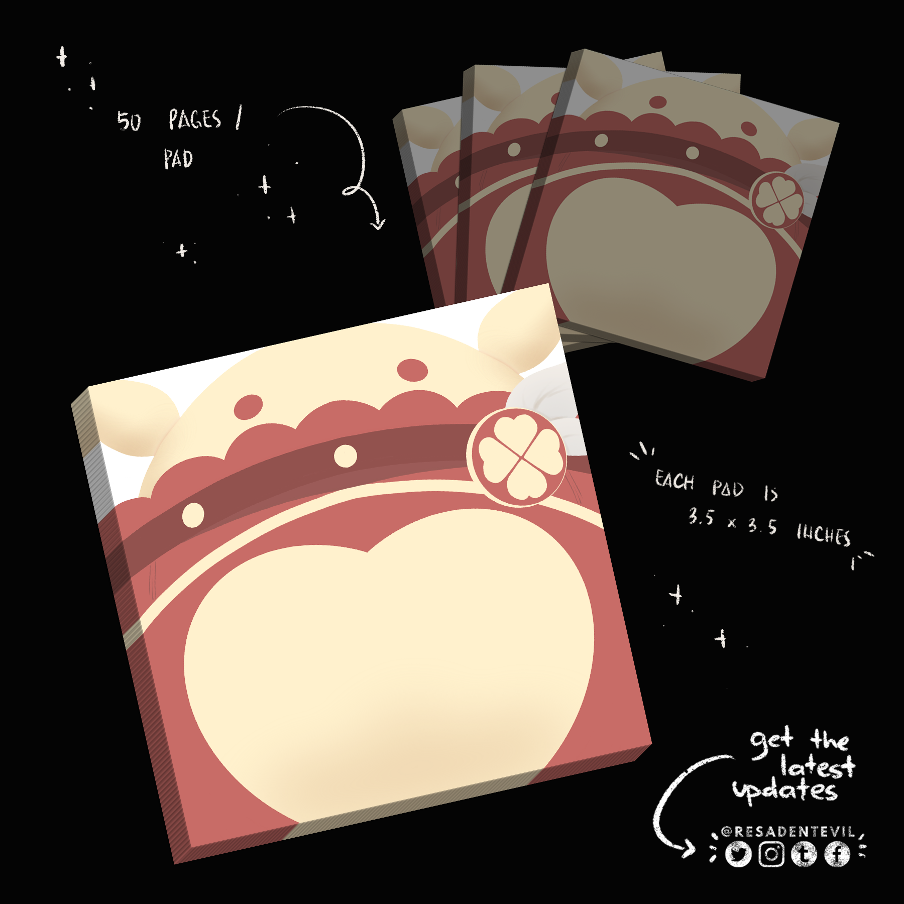 Genshin Impact: Genshin Pets Notepads - Cosplay.ph