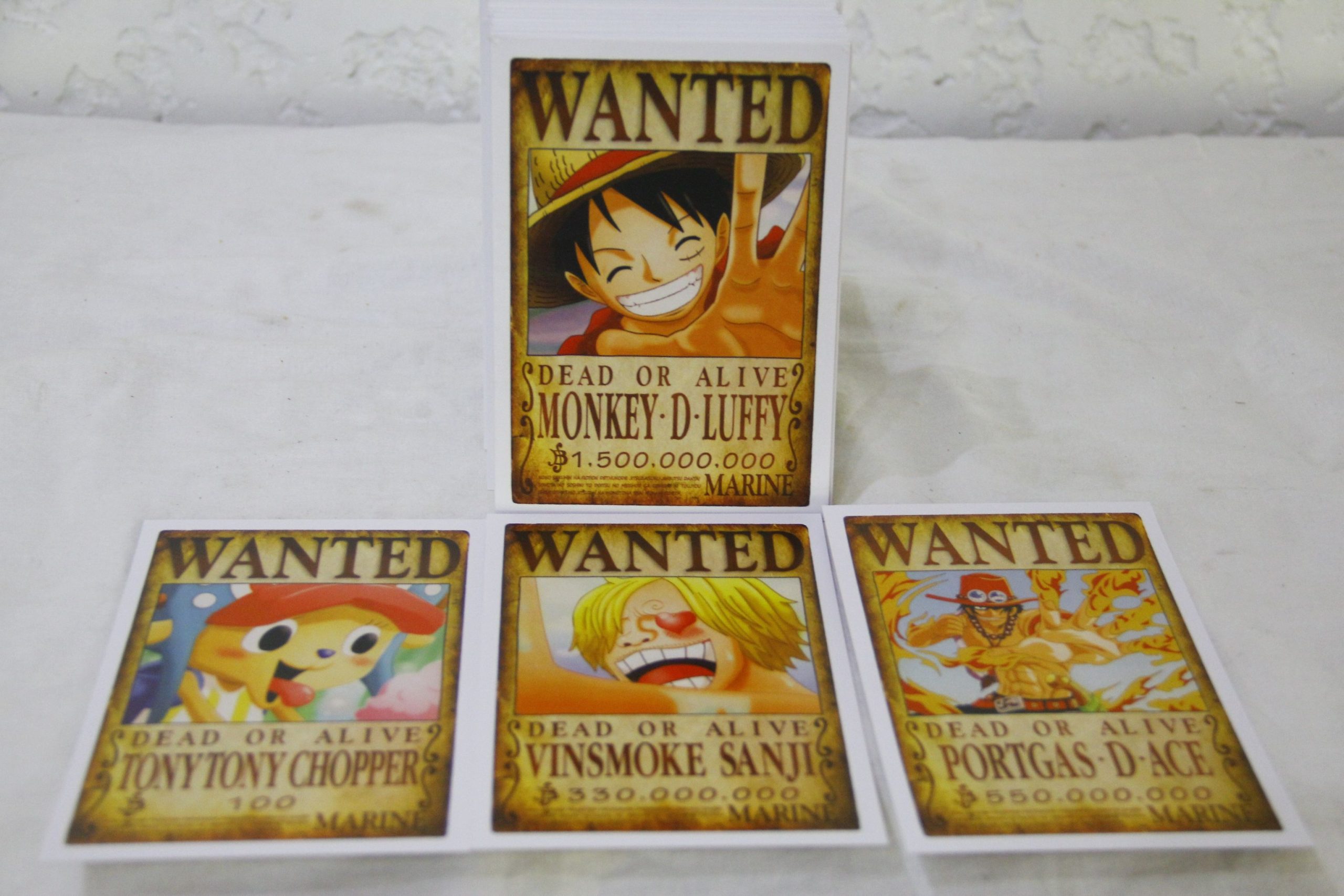 One Piece Wanted Postcard 100 Piece Set - Cosplay.ph