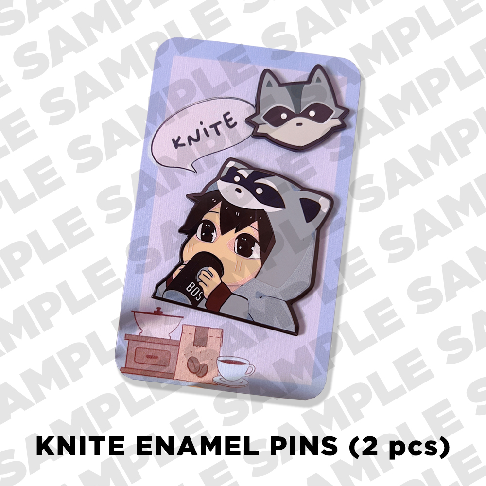 KNITE - Enamel Pins - Cosplay.ph